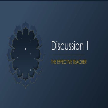 Pratt 5 Teaching Perspectives | PPT