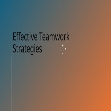 Effective Teamwork Strategies AI as a partner, not a replacement ...