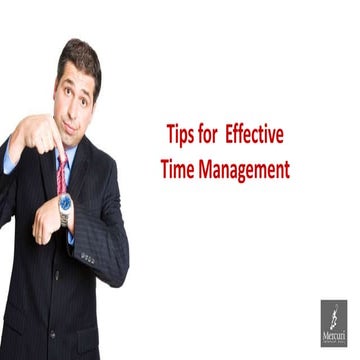 Effective Time Management | PPTX