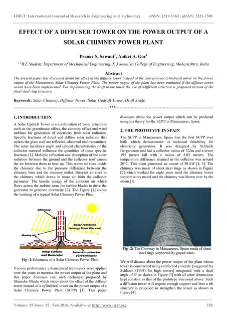 The Solar Chimney | PPT