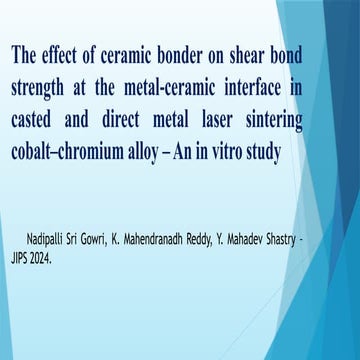 effect of ceramic bonder on shear bond strength 3.pptx