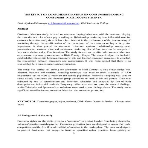 Consumerism and environmental impact | PPT