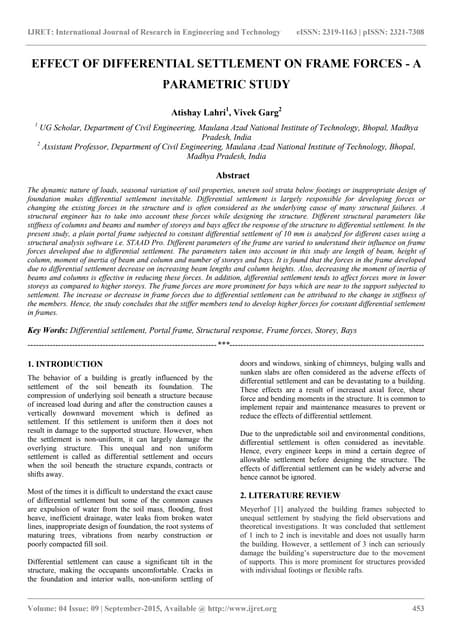 Sachpazis what is differential settlement 4654 | PDF | Civil ...