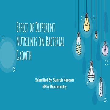 Common Nutrient Requirements | PPT