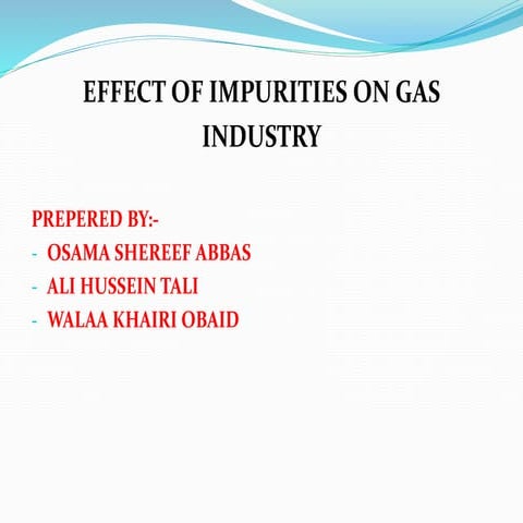Gas plant unit process | PDF
