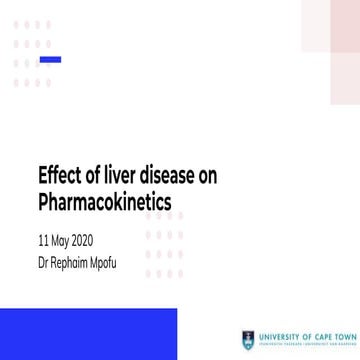 Effect of liver disease on pharmacokinetics - published.pdf