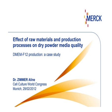 Effect of raw materials and production processes on dry powder media ...