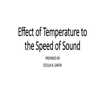 Effect of Temperature to the Speed of Sound.pptx