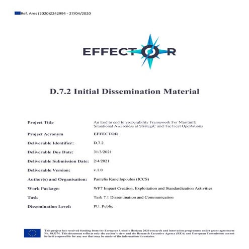 EFFECTOR D.7.2 Initial Dissemination Material | PDF
