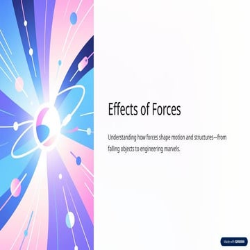 Effects-of-Forces_with free body diagram | PPTX