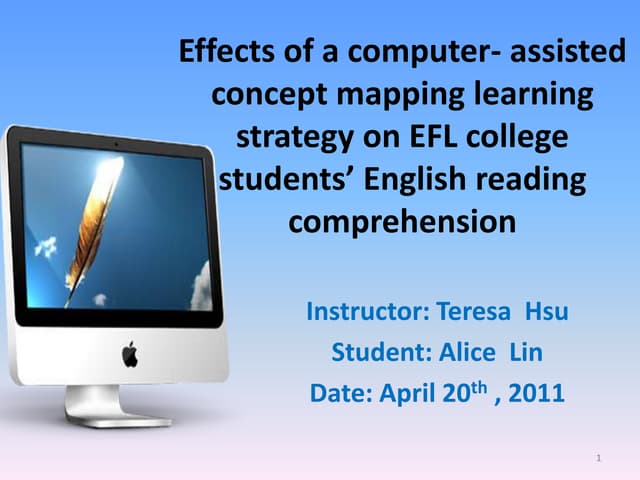Effects Of A Computer Assisted Concept Mapping Learning Pptx