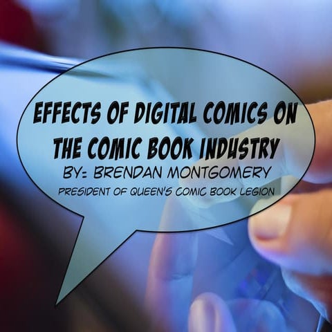 Effects of digital comics on the Comic Industry | PDF