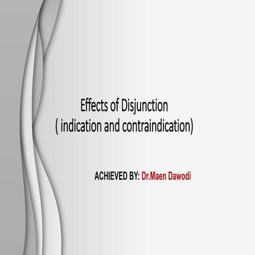 Effects of Disjunction Rapid maxillary expansion.pptx