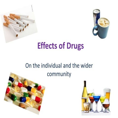 Effects of drugs- Lesson 2 | PPTX