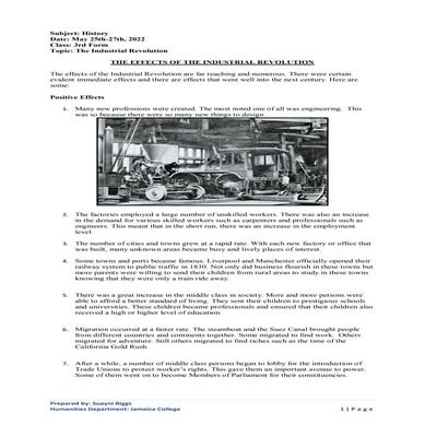 4. Hardship Of Industrial Revolution | PPT