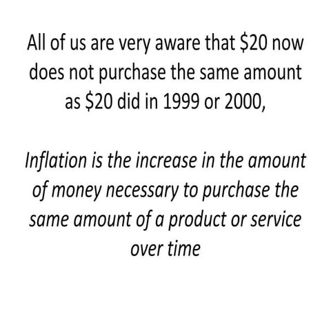 Effects of Inflation ki ppt h dekh lo bhai | PPTX