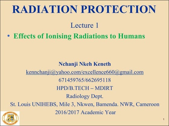 BASIC RADIATION SAFETY AWARENESS | PPTX