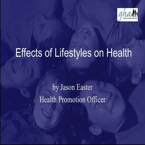 Effects of lifestyles on health | PPT
