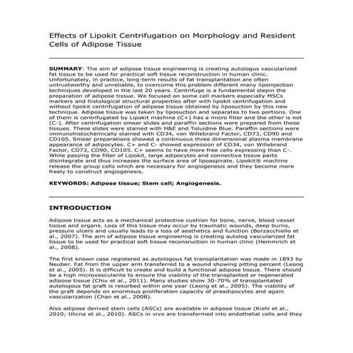 Effects of lipokit | PDF