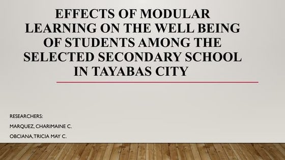 Thesis-mock-defense.pptx | Educational Assessment | Education