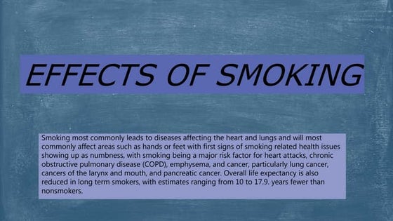 Smoking and COVID 19 | PPT