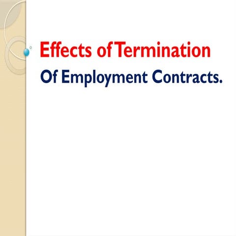 Labour law Effects of Termination best.pptx