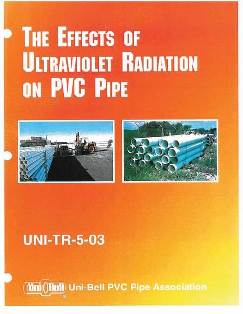 22-Year Stress Relaxation And Strain Limit Testing of PVC Pipes | PDF