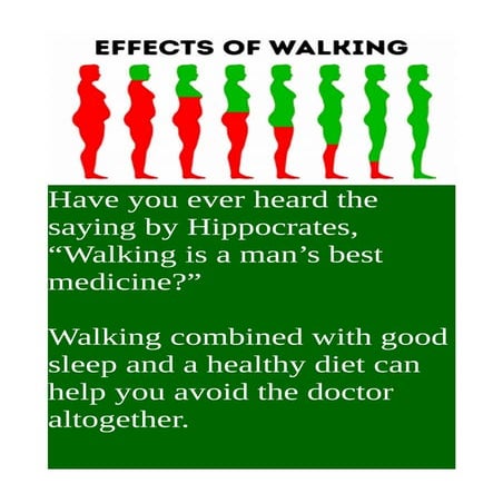 Effects of walking | PDF