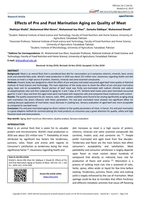 OUALITY ASPECTS OF MEAT AND MAET EFFECTS.ppt