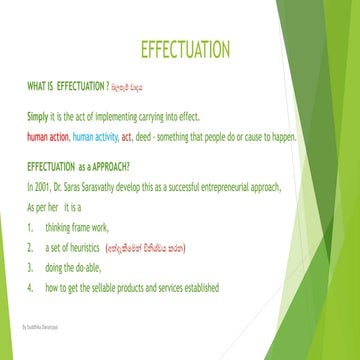 Effectuation | PPTX