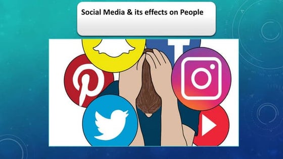 CONCLUSION: HOW DOES SOCIAL MEDIA AFFECT OUR LIFE? | PPTX