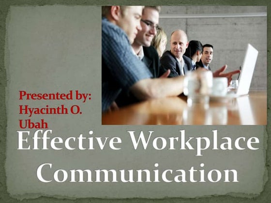 Communication skills PowerPoint presentation | PPT