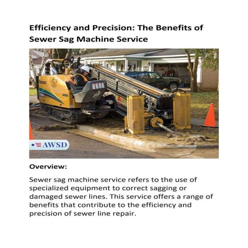 Efficiency and Precision sewer sag machine.pdf