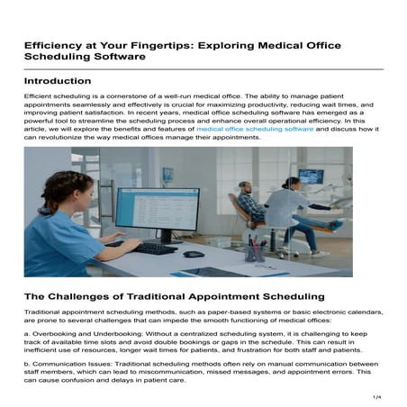 Scheduling in Healthcare.pptx