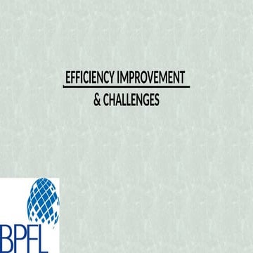 Efficiency Improvement & Challenges.pptx