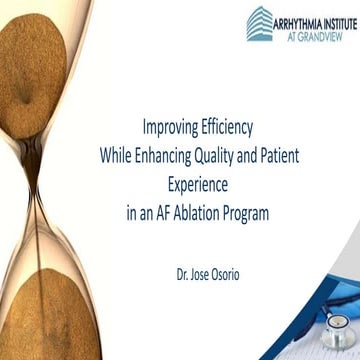 Quality Improvement in an AF Ablation Program | PPTX