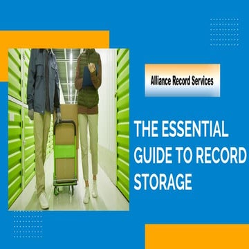 Efficient Record Storage For Improved Data Management | PDF