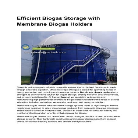 Efficient Biogas Storage with Membrane Biogas Holders (2).docx