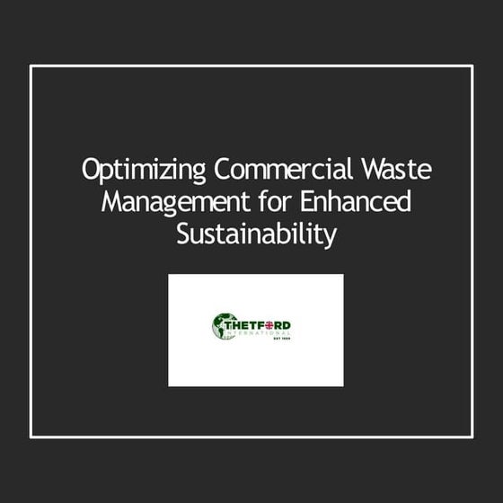 Sustainable Commercial Waste Management Solutions.pdf | Environmental ...