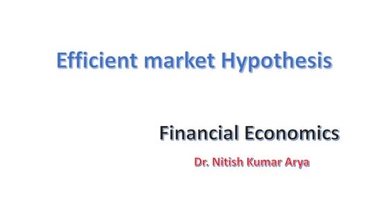 Foundations of Portfolio Theory | PDF