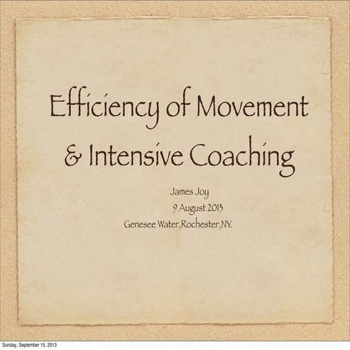 Efficient Rowing Boat Movement with Jimmy Joy | PPT