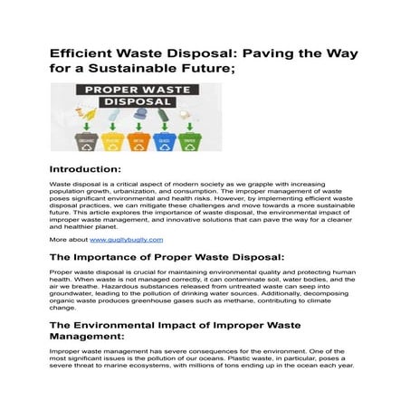 Efficient Waste Disposal Paving the Way for a Sustainable Future.pdf