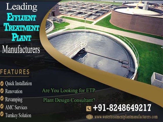 Effluent Treatment Plant,ETP Plant Manufacturers,Industrial ETP Plant ...
