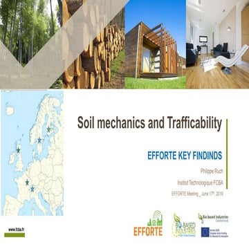 Soil mechanics and trafficability - EFFORTE Business Forum | PPTX