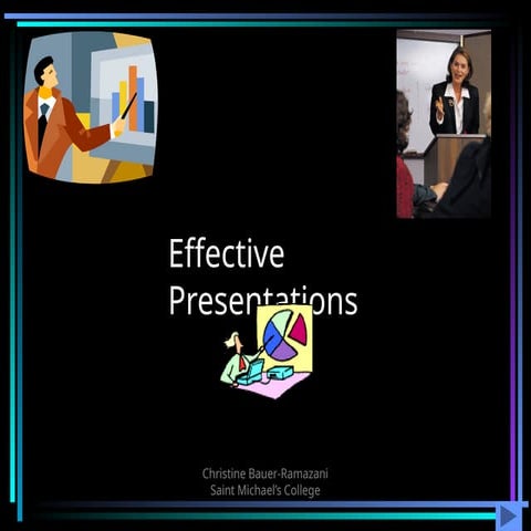 Effective Presentation skills used for the presenting | PPTX