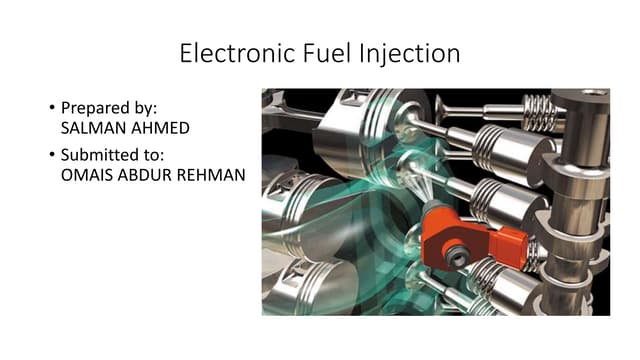 presentation of fuel injection pumps | PPT