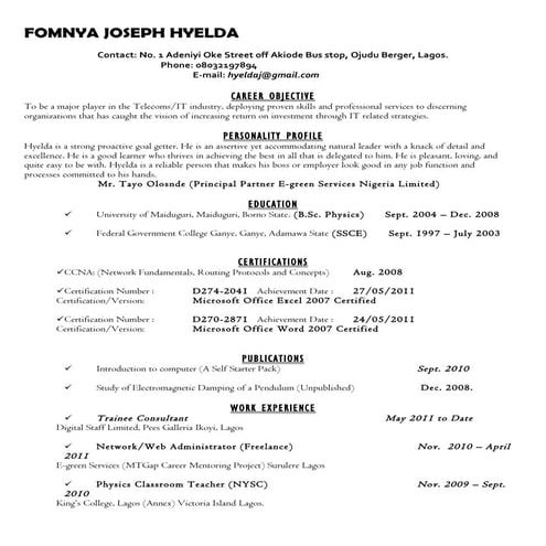 My CV | PDF