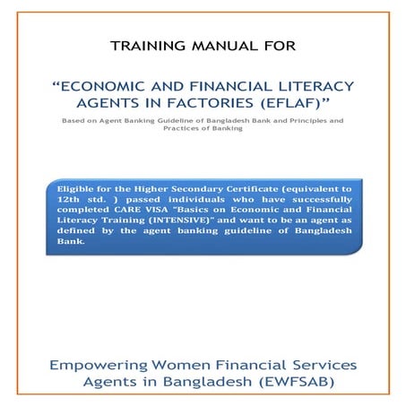 Eflaf training Manual | DOCX