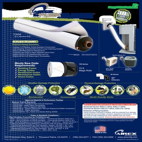 E flex guard -Airex Manufacturing Inc | PDF