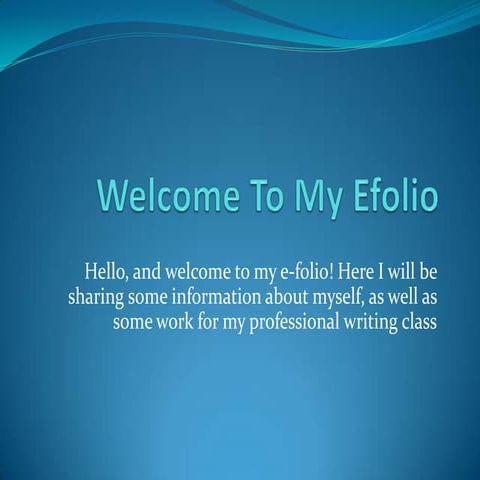 Efolio | PPT